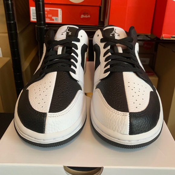 Jordan | Shoes | Nike Air Jordan Low Se Homage White Black Split Shoes ...